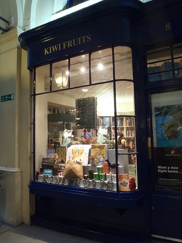 Tired of London, Tired of Life: Visit Kiwi Fruits, the New Zealand Shop