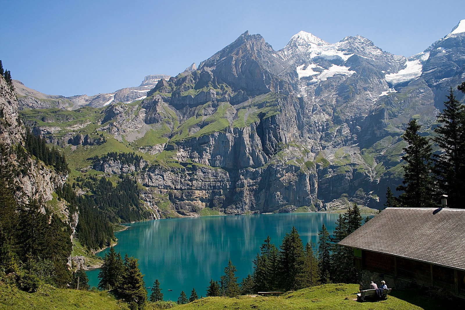 The World in my Photos: Summer in the mountains - Lake Oeschiner, Bern ...