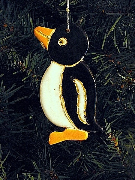 My Penguin Tree: Homemade penguins