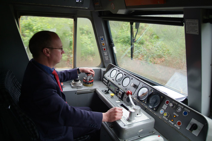Railway Eye - the railway blog: Bid for a Class 57 cabride