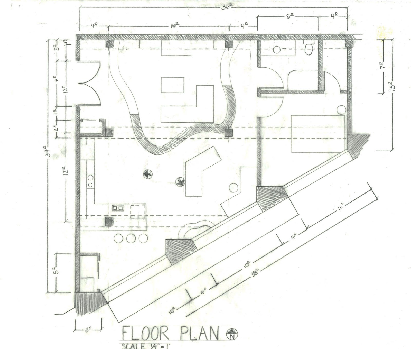 Shannon Stewart: Floor Plan and Reflected Ceiling Plan