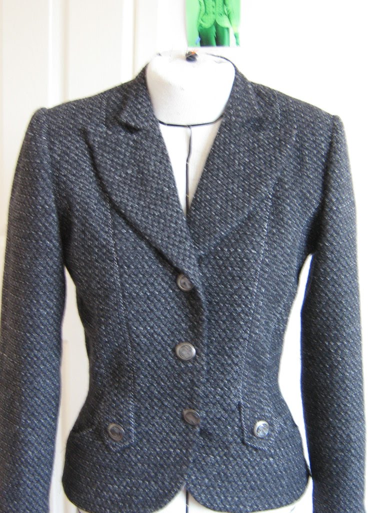 Marfy Fitted Jacket with peplum 2 1444 pattern review by yorkshire lass