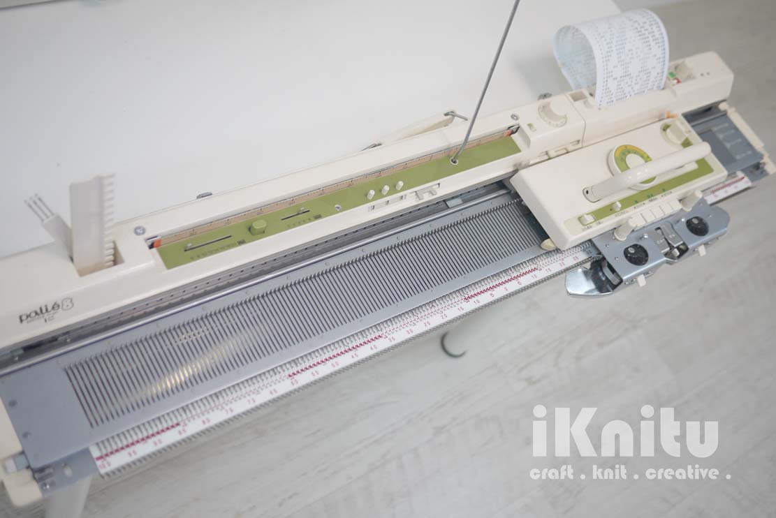 iKnitu: Brother single bed knitting machine