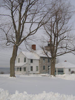 Lookin' Up: A Frozen Sodus Point