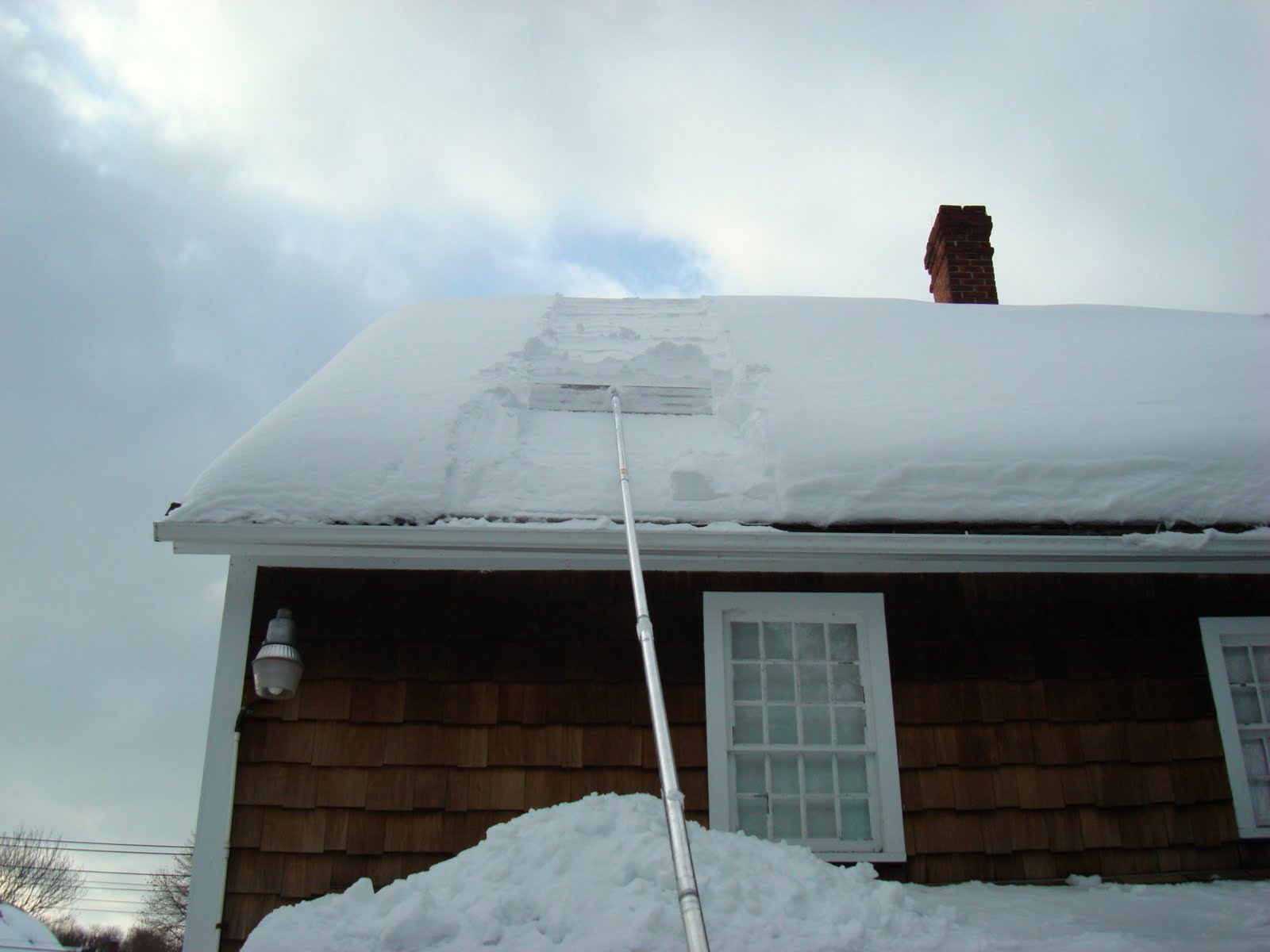 Hawkins House: Snow Screed...Or, How To Float A Big Fluffy Slab