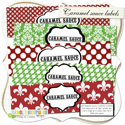 This Crazy Life...Michelle Underwood Designs: FREEBIE- Caramel sauce ...