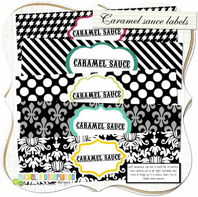 This Crazy Life...Michelle Underwood Designs: FREEBIE- Caramel sauce ...