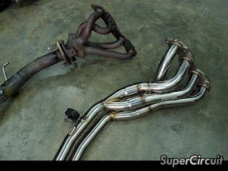 SUPERCIRCUIT Exhaust Pro Shop: SuperCircuit Honda Civic FD2 Extractor