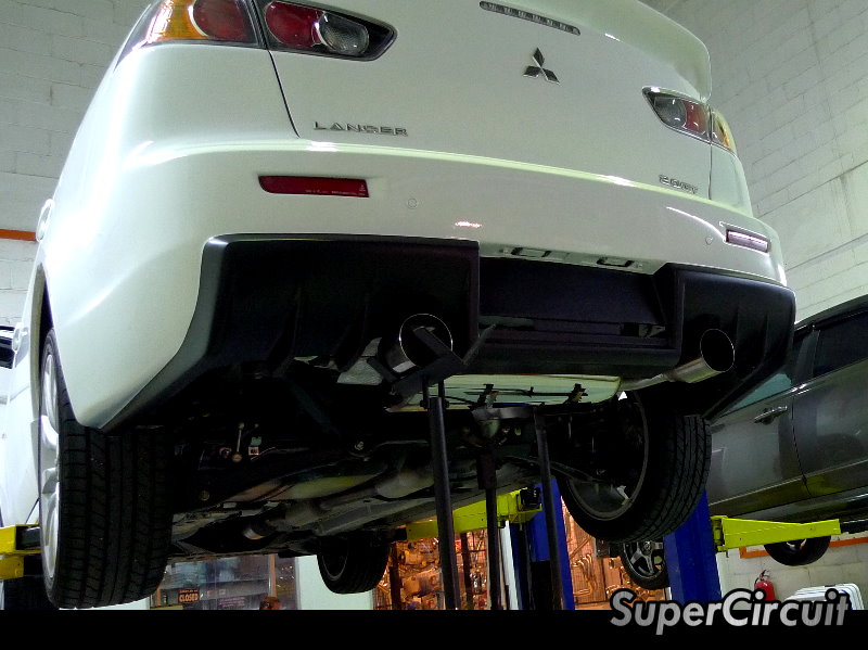 Proton Inspira Twin Exhaust & EVO X BodyKit