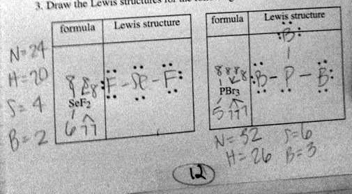 Lewis Structure Of Sef2