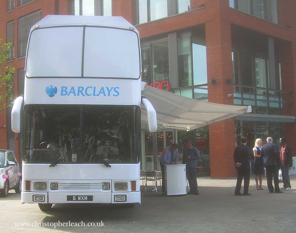 Busworld Photography: Barclays Bus