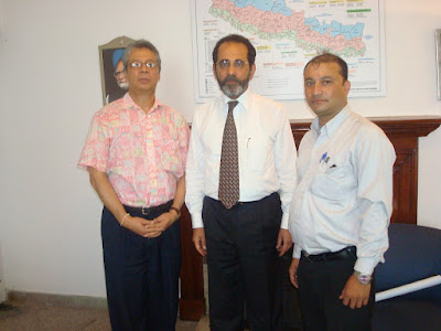 NASO meets with His Excellency Rakesh Sood,Ambassador of India to Nepal ...