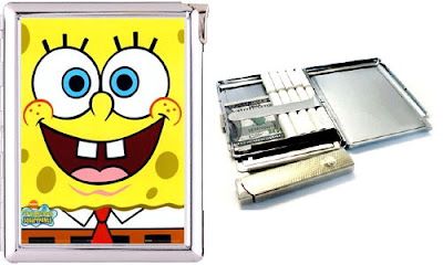 SpongeBob Is EveryWhere: SpongeBob is a cigarette case