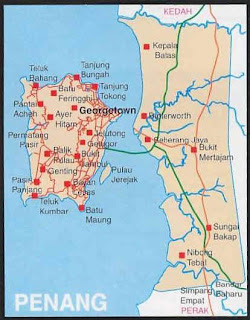 PULAU PINANG DESTINATION: Pulau Pinang Map & History