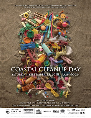 Plastic Forever: 2010 Coastal CleanUP Day Posters