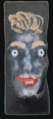 Self Portraits in Glass '08: Kevin Midgley “Self Portrait”