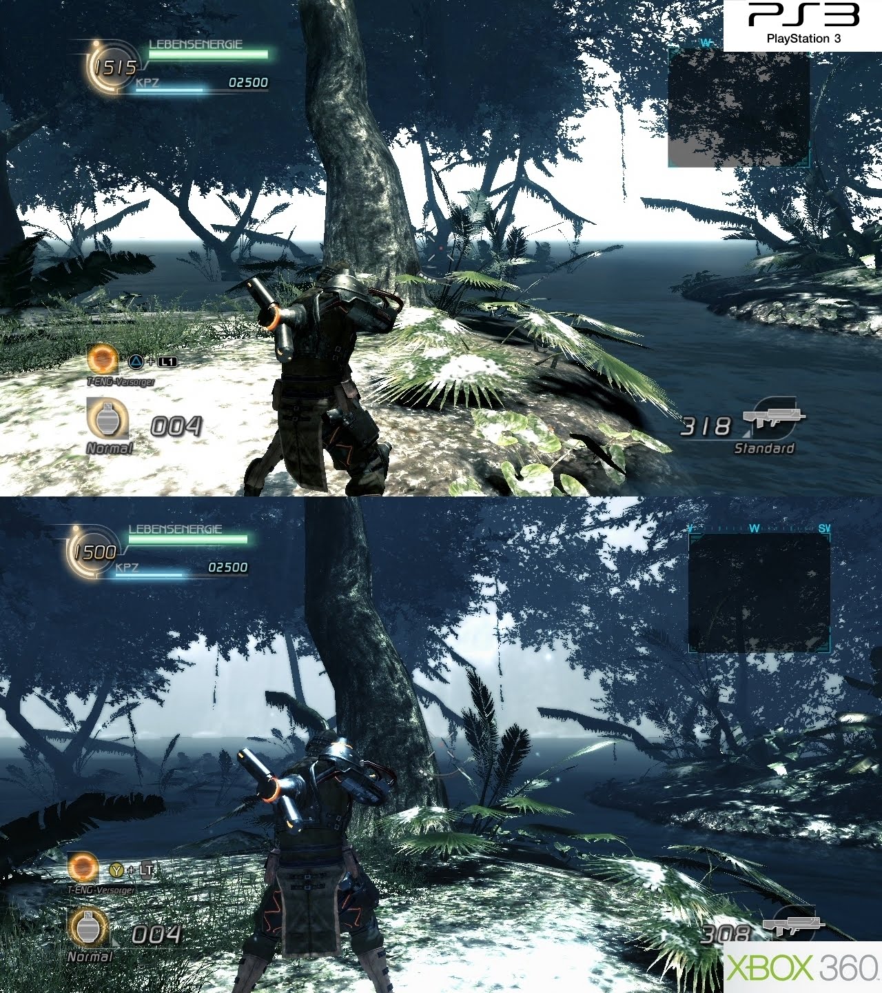 IQGamer: Tech Analysis: Lost Planet 2 (PS3 vs 360)