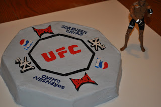 PEACH OF CAKE: UFC Ultimate Fighting Championship Cake