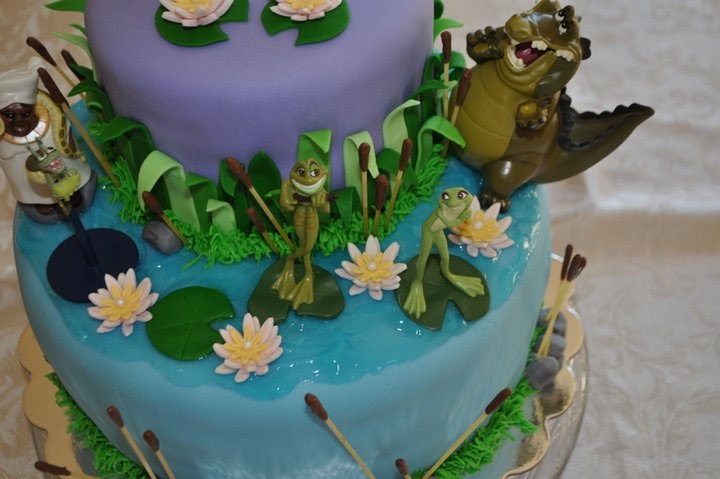 PEACH OF CAKE: Princess and The Frog Cake