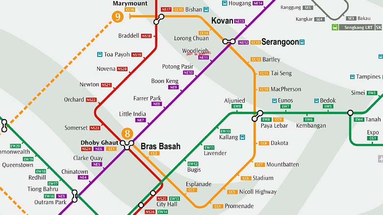 Is Circle line yellow or orange? : r/singapore