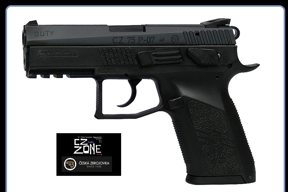 CZ-ZONE.BLOG: CZ75 P-07 DUTY .40 Caliber Pic!