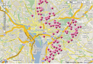 SpotCrime - The Public's Crime Map: Shootings in Washington DC