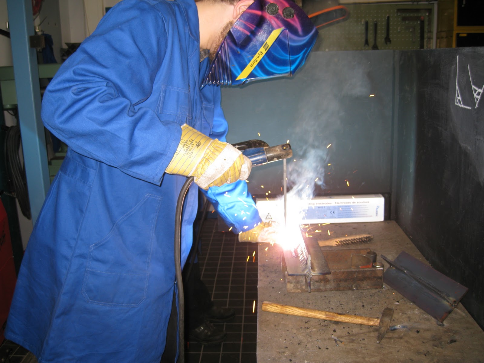 Hoge noorderling in downtown Delft: Las-introductie