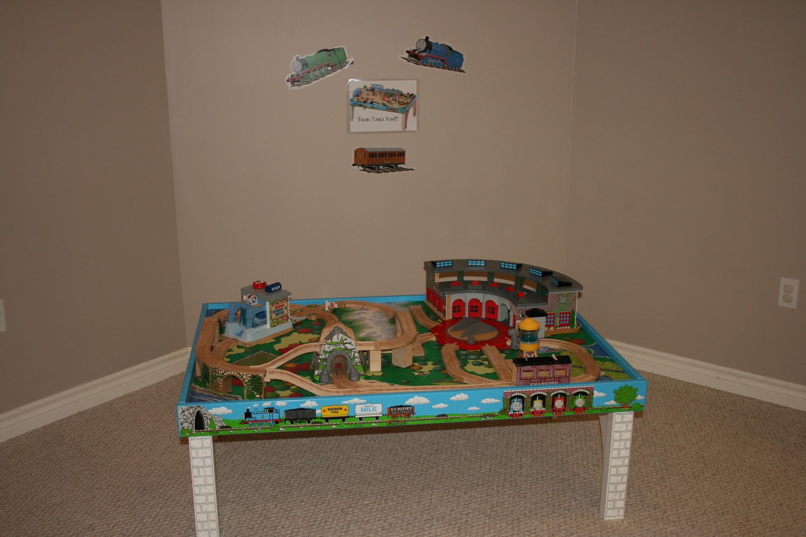 Woodwork Thomas The Tank Engine Train Table Plans PDF Plans