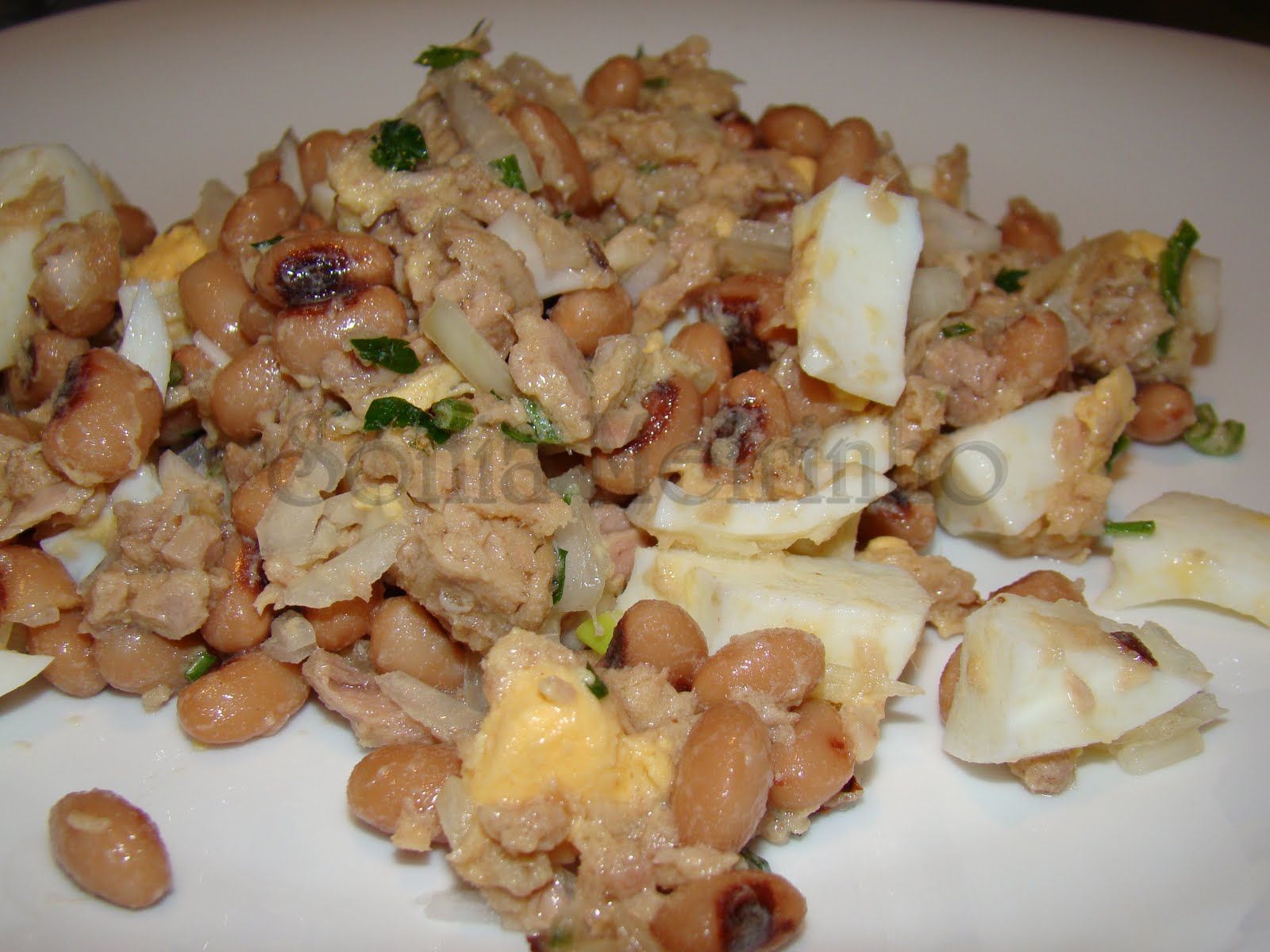 Sónia Meirinho: Salada de Feijão Frade com Atum e Ovo Cozido