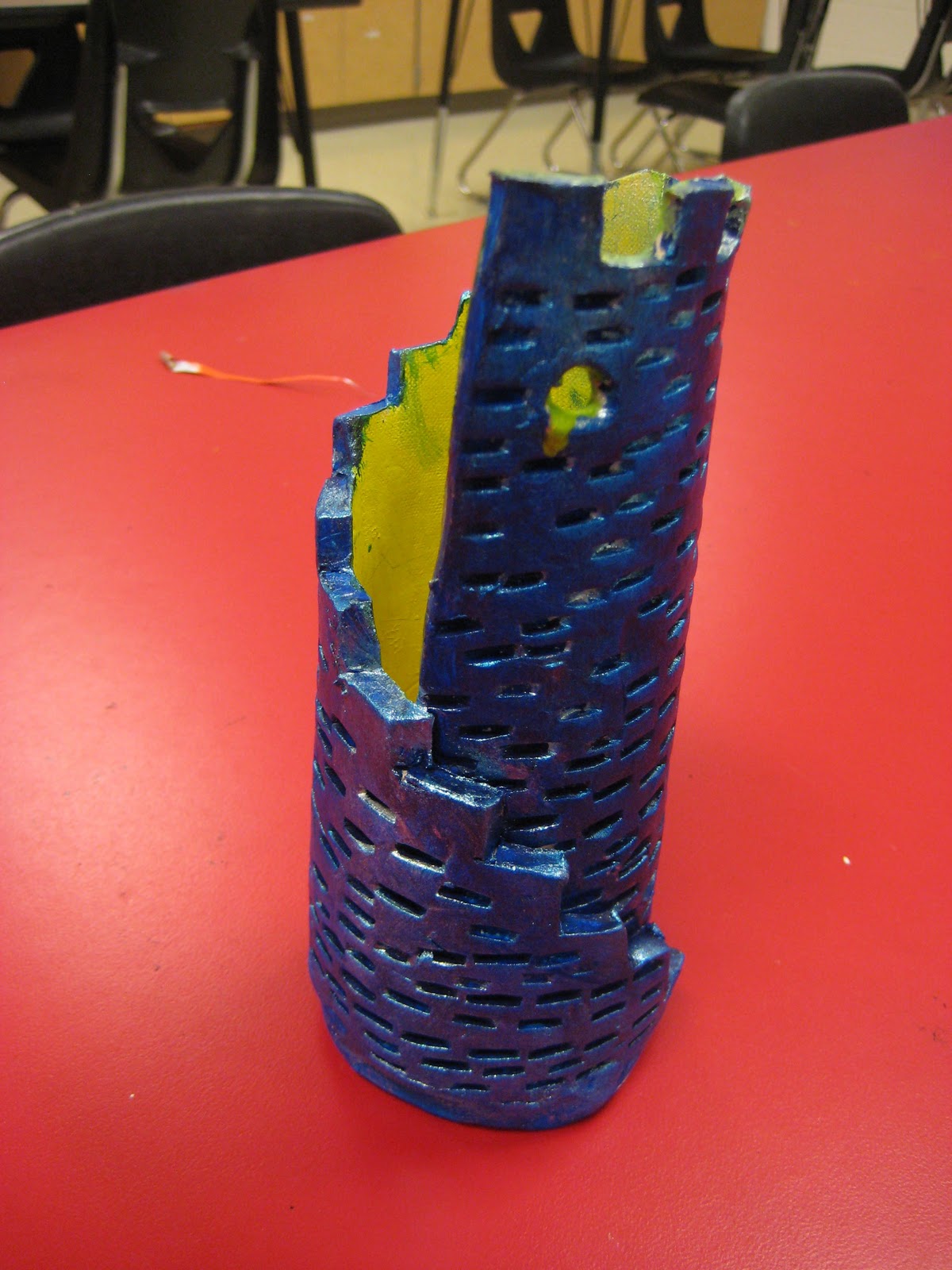 Why Walk When You Can Fly?: Fifth Grade Art Club Clay Castles
