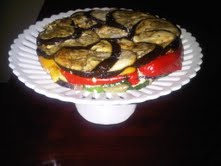 Living in that blonde moment: Tasty Tuesday: Roasted Vegetable Torte