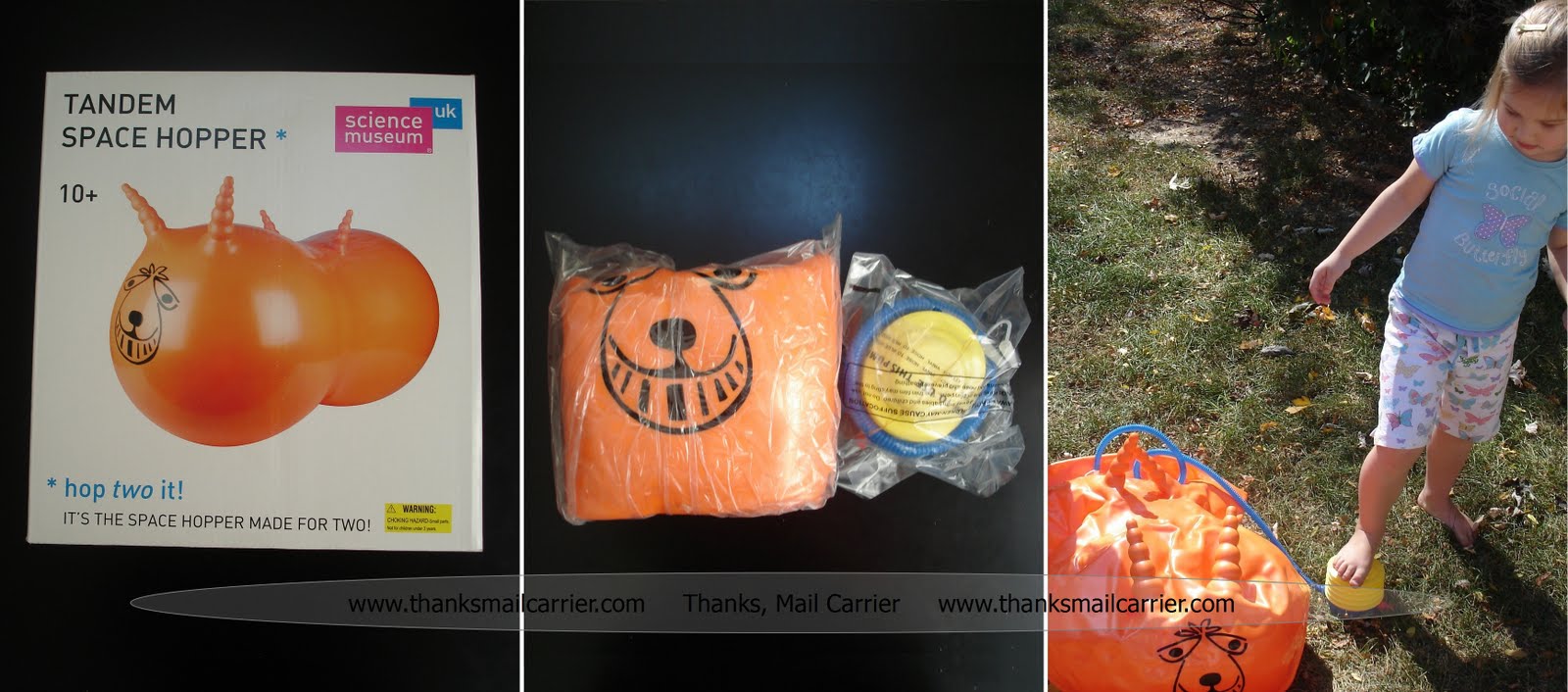 Thanks, Mail Carrier | Wild Creations {Tandem Space Hopper Review ...
