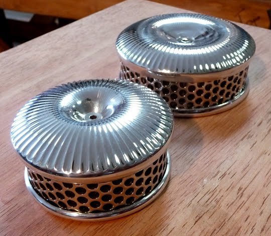 Bench Mark: 4 Bolt Linkert/Amal 930 Specific Air Cleaners