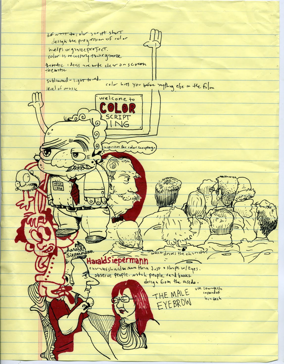 All My Heroes Have Day-Jobs: CTN Xpo '09 Sketch-Notes