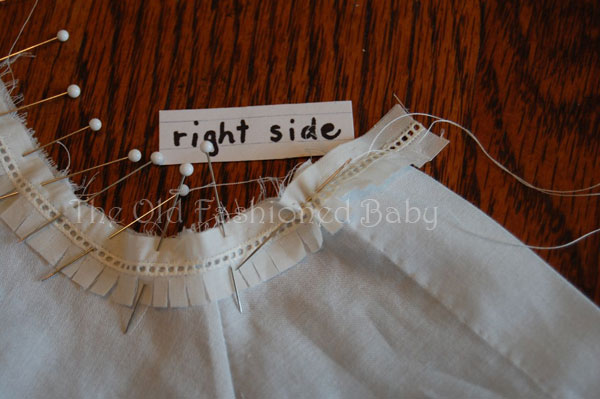 The Old Fashioned Baby Sewing Room: Entredeux to Fabric- The Old ...