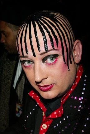 BOY GEORGE TOO FAT TO ATTACK MODEL