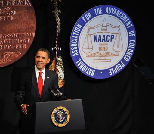 OBAMA AT NAACP 100TH ANNIVERSARY BASH