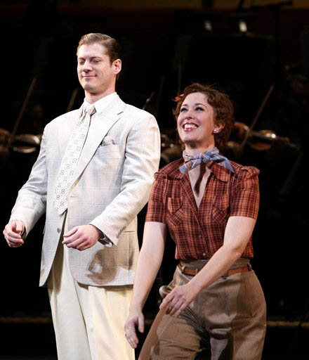 CLOSING NIGHT FOR BROADWAY'S GIRL CRAZY