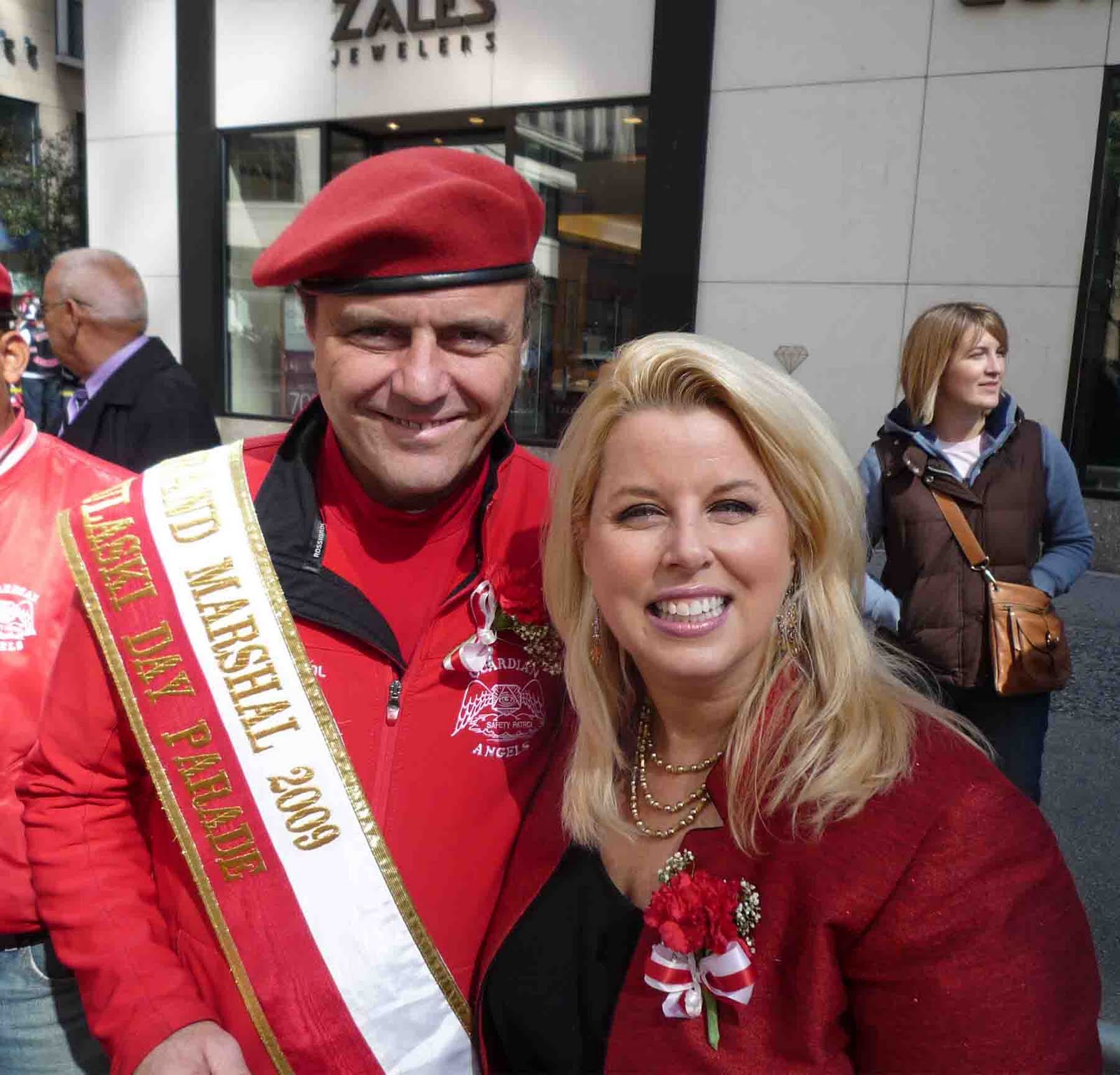 RITA COSBY AT ANNUAL PULASKI DAY PARADE