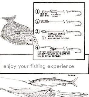 Marine Fishing: Marine Fishing Trap Hook Rigs For Halibut Fishing