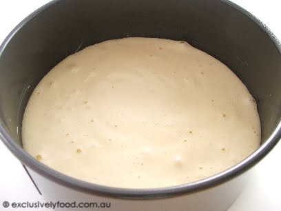Exclusively Food: Sponge Cake Recipe