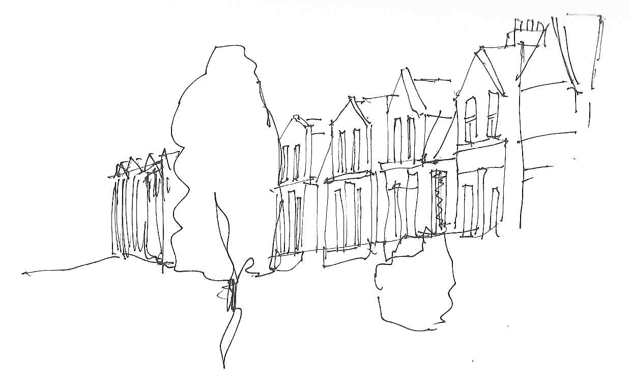 Architectural Diary 2010/11: Sketches round town