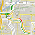 Google Maps Shows Real-Time Traffic Data