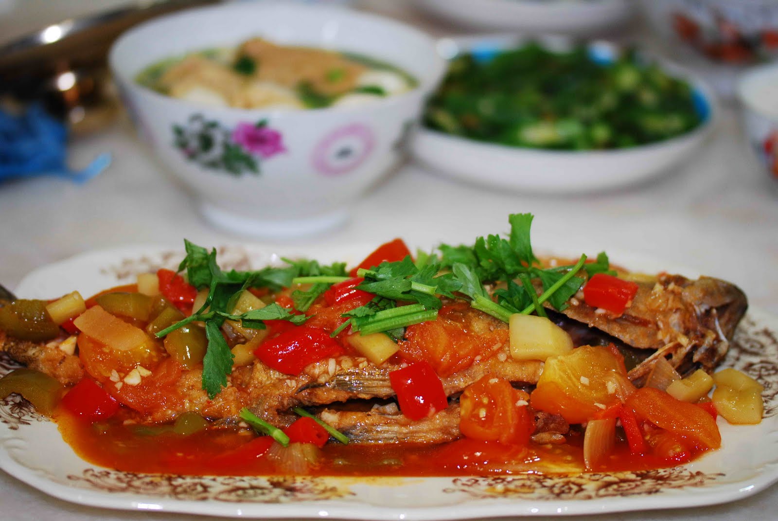 A Little of Everything: Sweet & Sour Garoupa