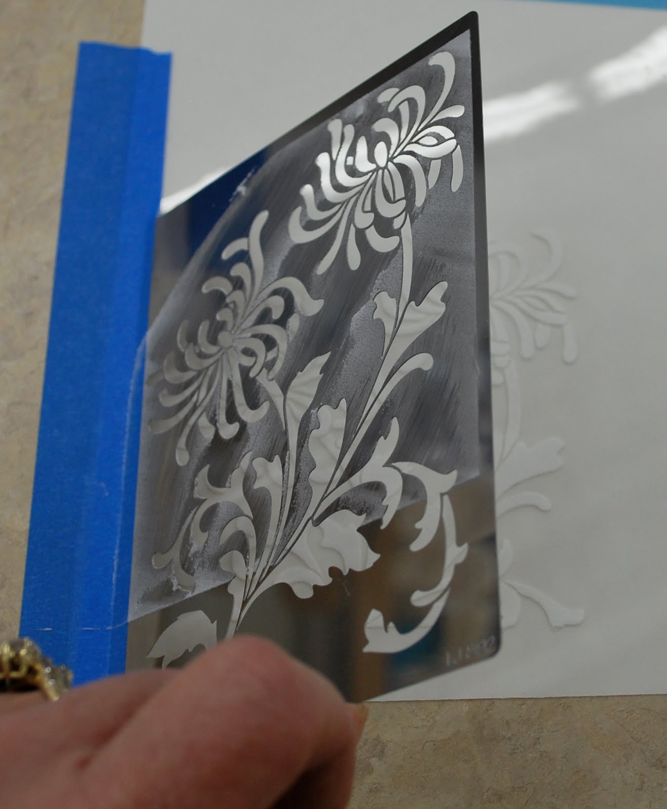 Simply Fresh Arts: STENCIL CARD CLASS