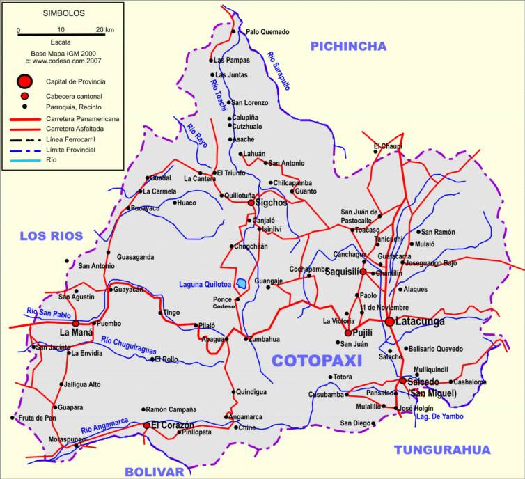 Riobamba Ecuador Mapa