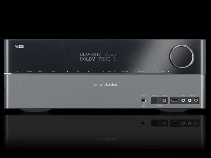 amplifier AV receiver: AVR 1600 7 x 50W 7.1-Channel A/V Receiver