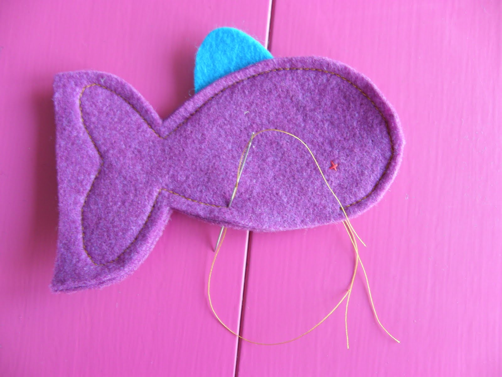 Sewing A Fish at Fernande Frank blog