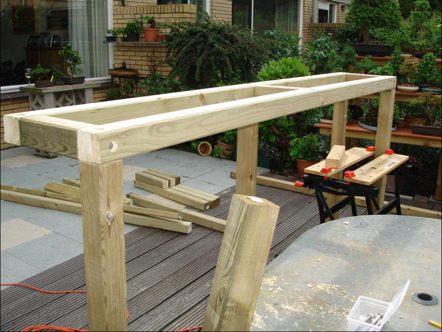 Woodwork Bonsai Bench Plans PDF Plans