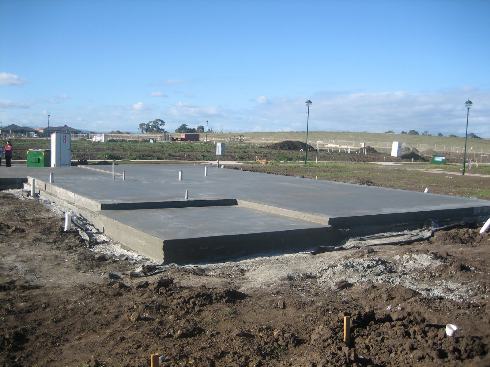 Building our dream home: Slab Poured